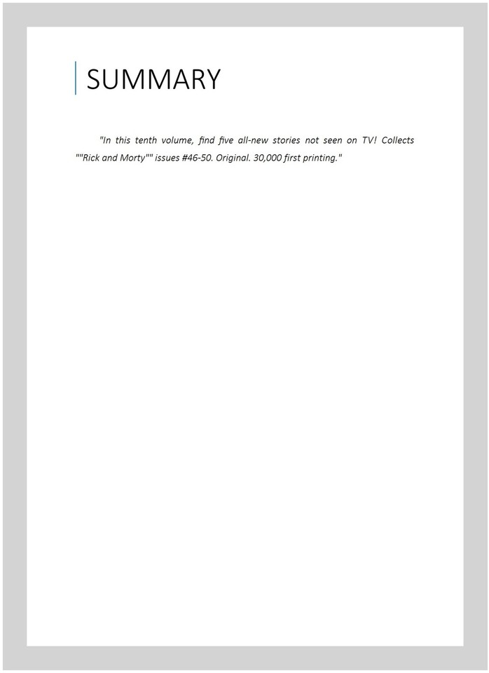 Rick and Morty 10, Paperback by Starks, Kyle; Ellerby, Marc (ILT ...