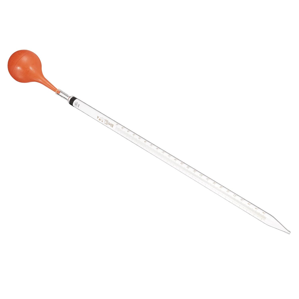 Graduated Dropper Pipettes Kit, 1 Set 50Ml Borosilicate Glass Pipette ...