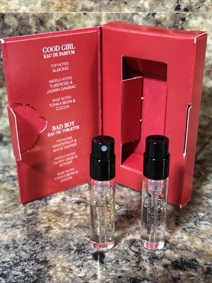 CAROLINA HERRERA Bad Boy & Good Girl Samples 1.5ml /0.05 fl oz | eBay