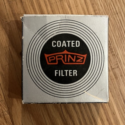 Vintage Prinz Camera Lens Filter 52mm K2 Yellow Coated CIB | eBay