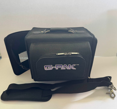 G-PAK Nintendo GameCube Game System Organizer Travel Case Bag Black ...