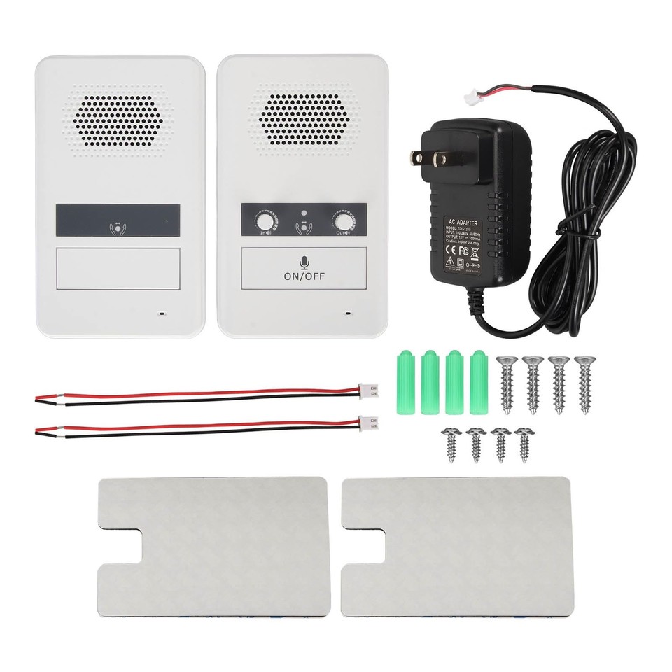 Window Speaker Intercom System, 200M Anti Interference Dual Way Window ...