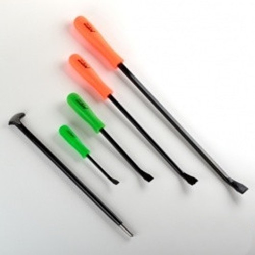 5 Piece Mechanic's Prying Steel Metal Pry Bar Tool Set Kit | eBay