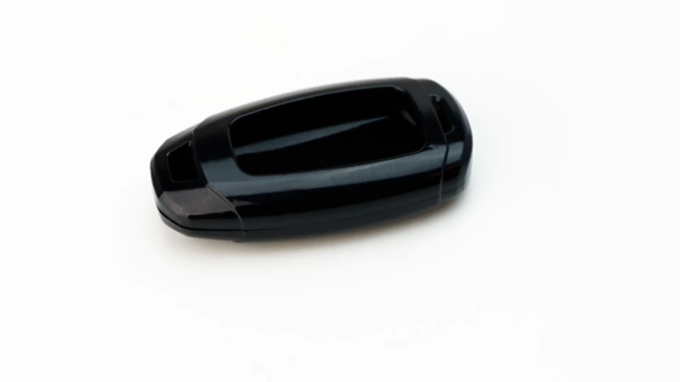 Black Gloss Finish Hard Shell Key Fob Cover For Hyundai Kona Veloster ...