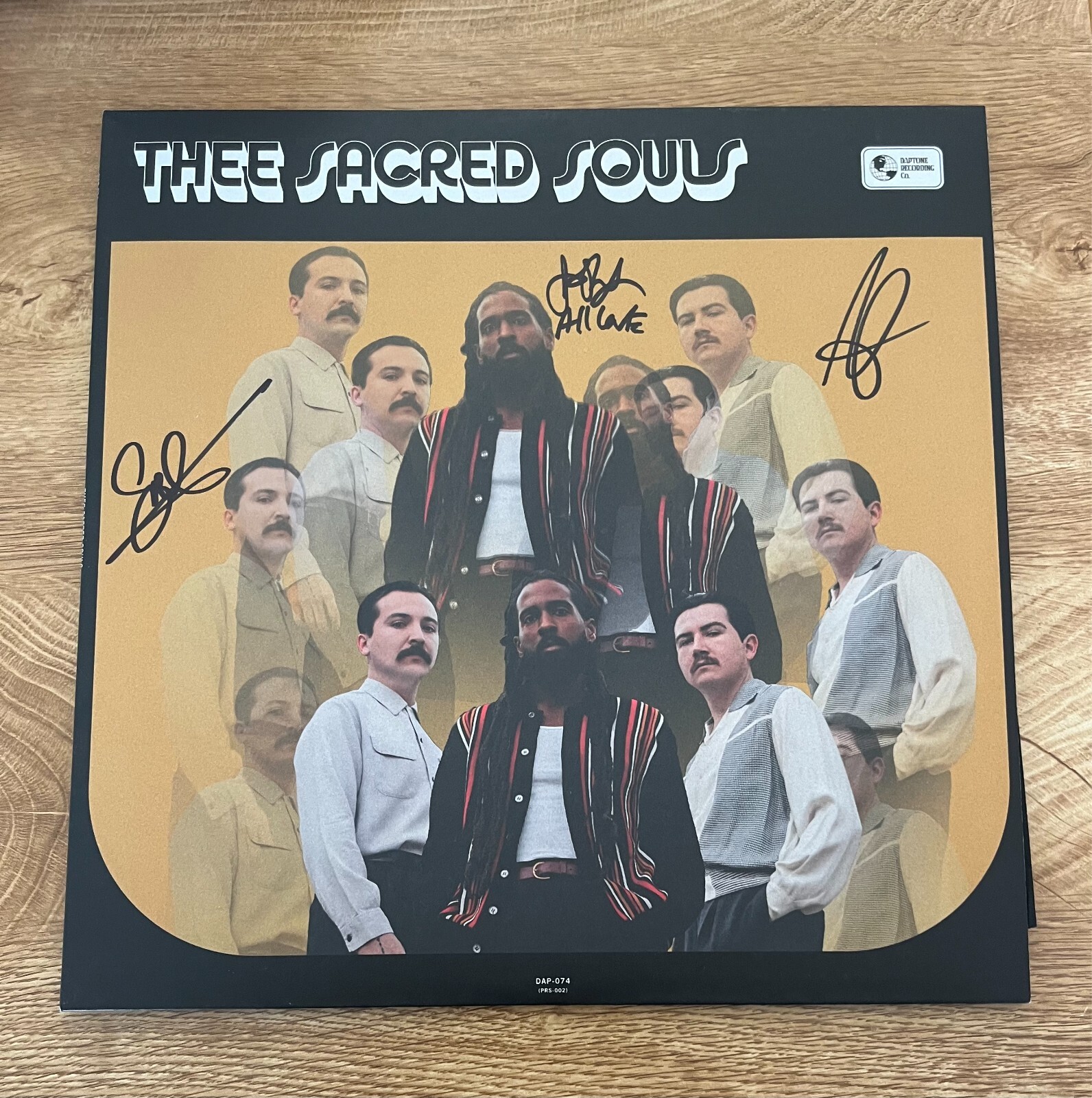 * THEE SACRED SOULS * signed vinyl album * JOSH LANE, ALEX GARCIA & SAL ...