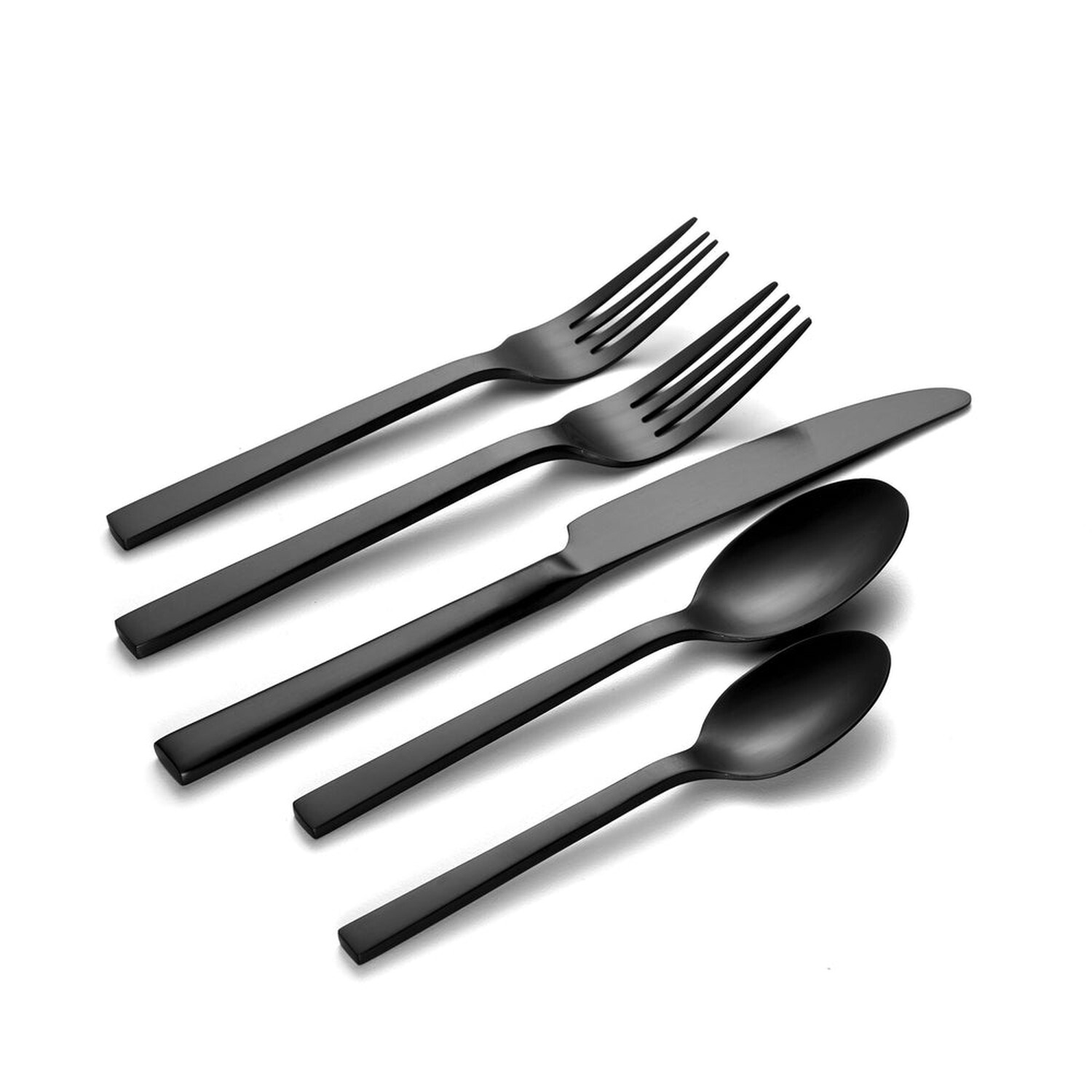 Oneida Chefs Table Matte Midnight 20-Piece Flatware Set | eBay