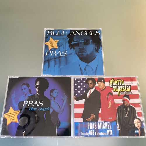 Pras IMPORT 🇬🇧 3 CD LOT: Blue Angels Both Versions Ghetto Supastar VG+ ...