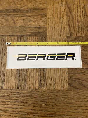 Sticker For Auto Decal Berger | eBay