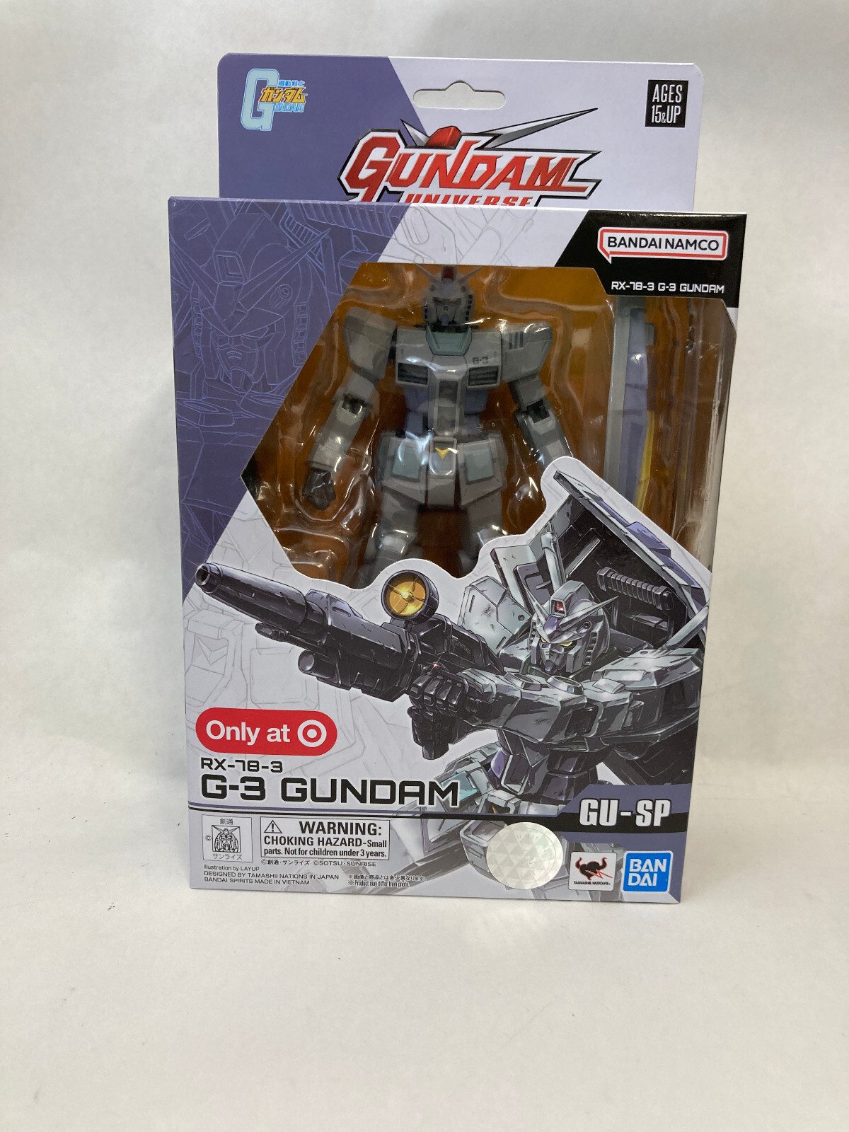 Bandai Gundam Universe RX-78-3 G-3 Gundam GU-SP New In Hand Target ...
