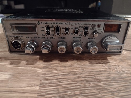 Vintage Cobra 29 WX NW ST Sound Tracker Cb Radio With Mic | eBay