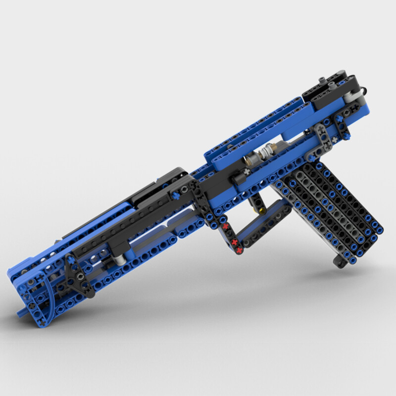 Repeated Rubber Band Bullet Building Block Gun Toys Set 237 Pieces ...