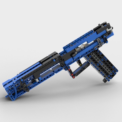 Repeated Rubber Band Bullet Building Block Gun Toys Set 237 Pieces ...