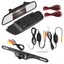 Wireless Car Backup Camera Rear View System Night Vision w/ 4.3" Mirror ...