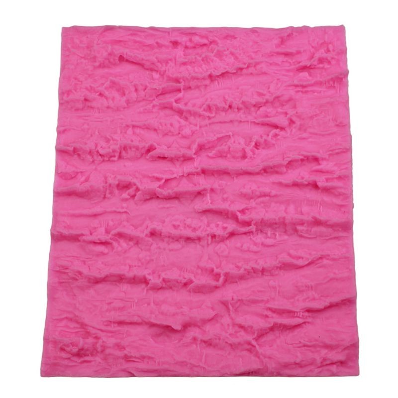 Tree Bark Texture Silicone Mold Cake Fondant for Impression Mat ...