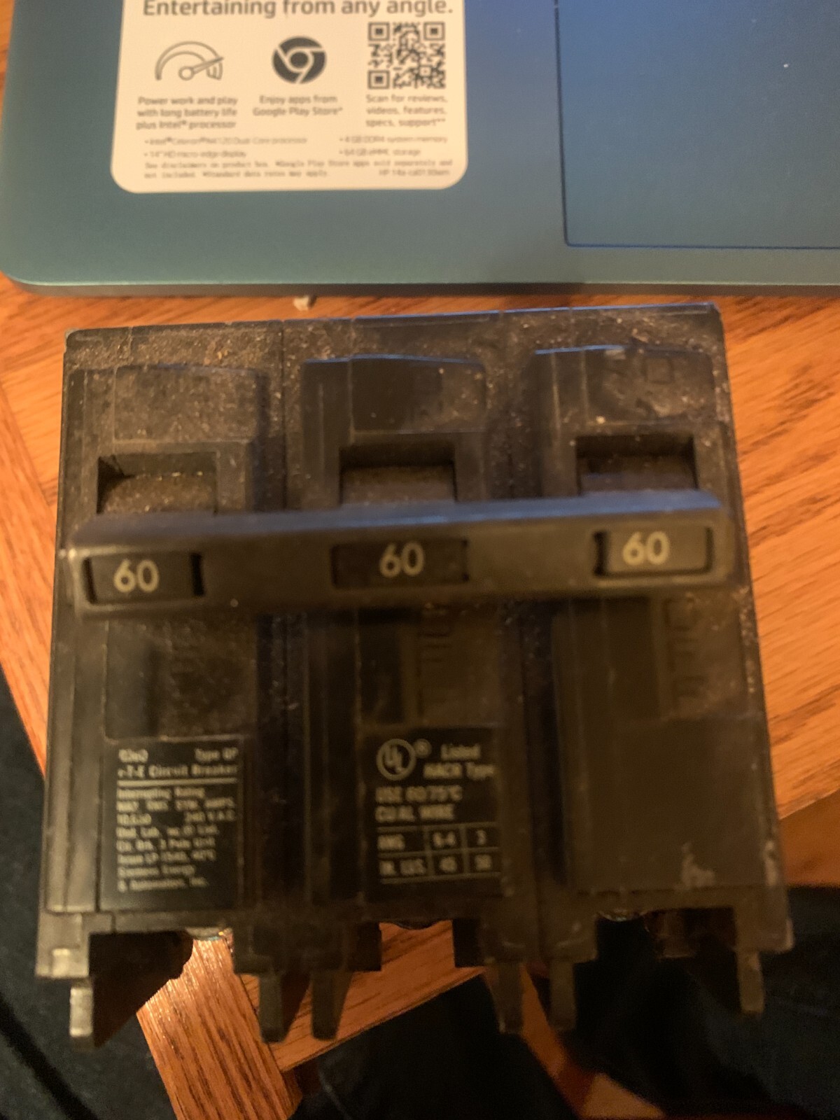 ITE Q360 60 Amp 3 Pole 240V Plug In Circuit Breaker (SS-D161) | eBay