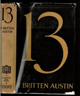 THIRTEEN by Austin, F. Britten. 1925 1st edition, DJ. | eBay