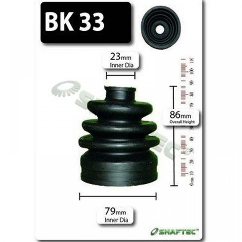 GENUINE SHAFTEC CV BOOT KIT FOR SUBARU IMPREZA 1.6 1.8 2.0 92-00 LEGACY ...