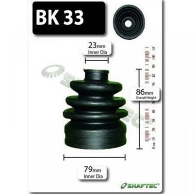 GENUINE SHAFTEC CV BOOT KIT FOR SUBARU IMPREZA 1.6 1.8 2.0 92-00 LEGACY ...