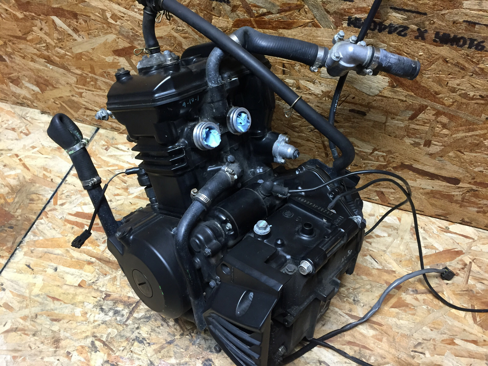 08 09 10 11 12 KAWASAKI NINJA 250 250R EX250 ENGINE MOTOR RUNS COMPLETE ...