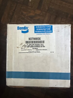 Bendix K079665X M-40HF 12V Remanufactured ABS Modulator Valve Assembly ...