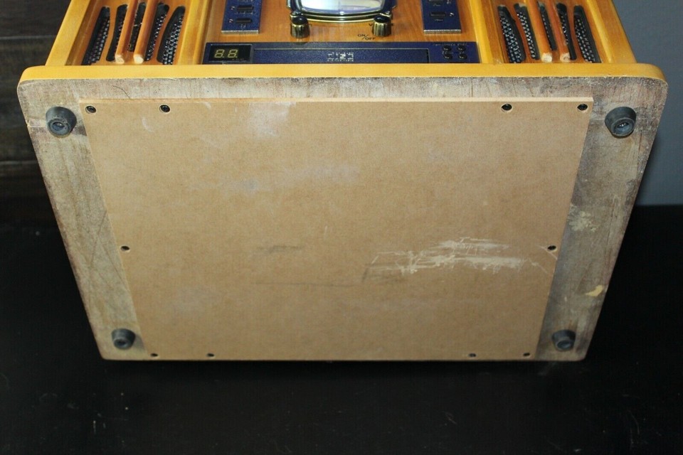 Excalibur RD54 Record Player CD AM/FM Radio Combo Portable Cabinet ...