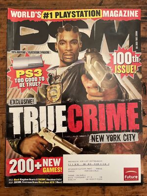 PSM Playstation Magazine Issue 100 August 2005 True Crime New York City ...