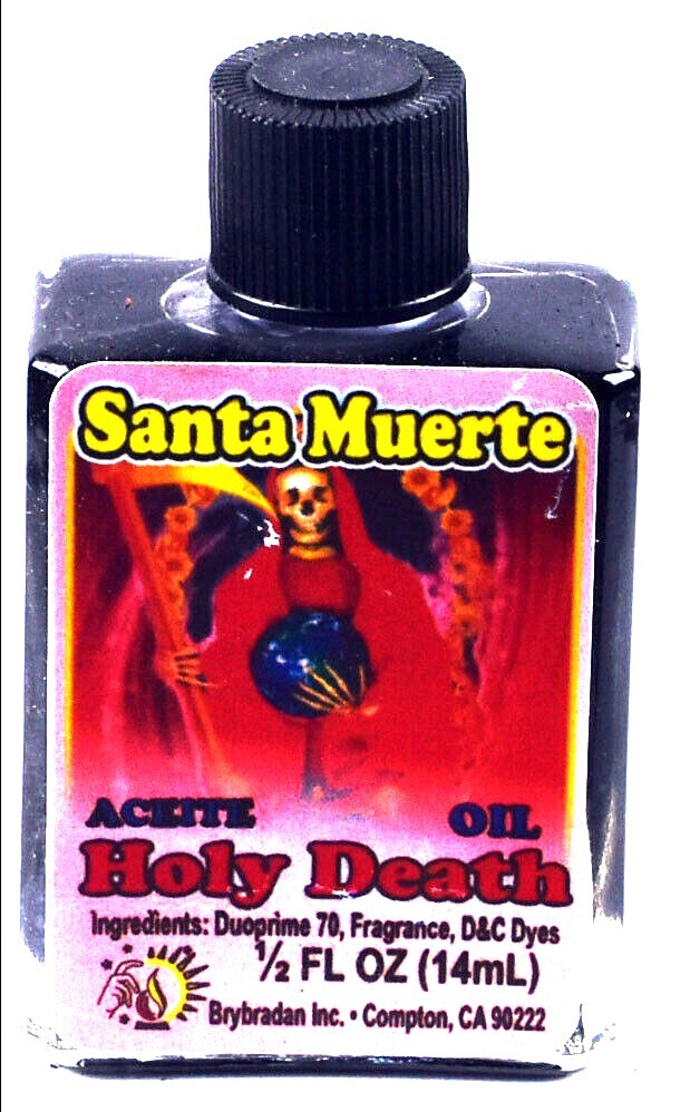 BRYBRADAN Holy Death Oil - Black / Santa Muerte Aceite - Negro - ½fl.oz ...