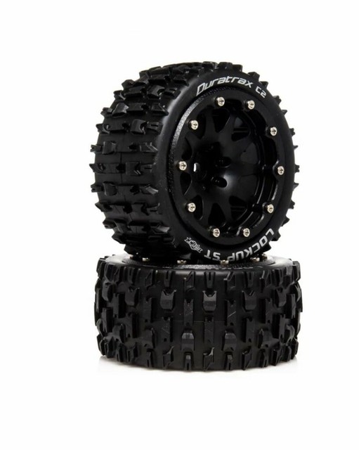 Duratrax C5533 0.5 Offset Black Lockup St Belted 2.8 2wd Mounted Rear ...