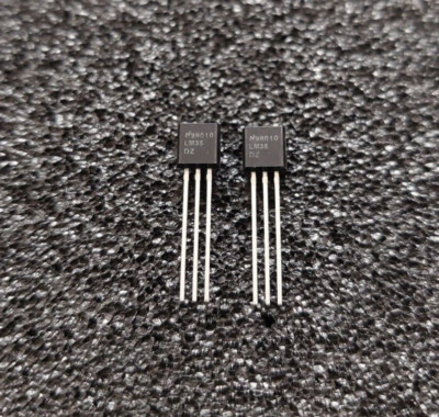 10pcs LM35DZ,Precision Centigrate Temperature Sensor,TO92,National ...