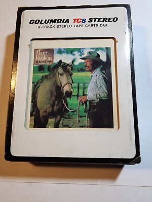 MARTY ROBBINS All Around Cowboy 8 TRACK Columbia VG+ ET2 | eBay