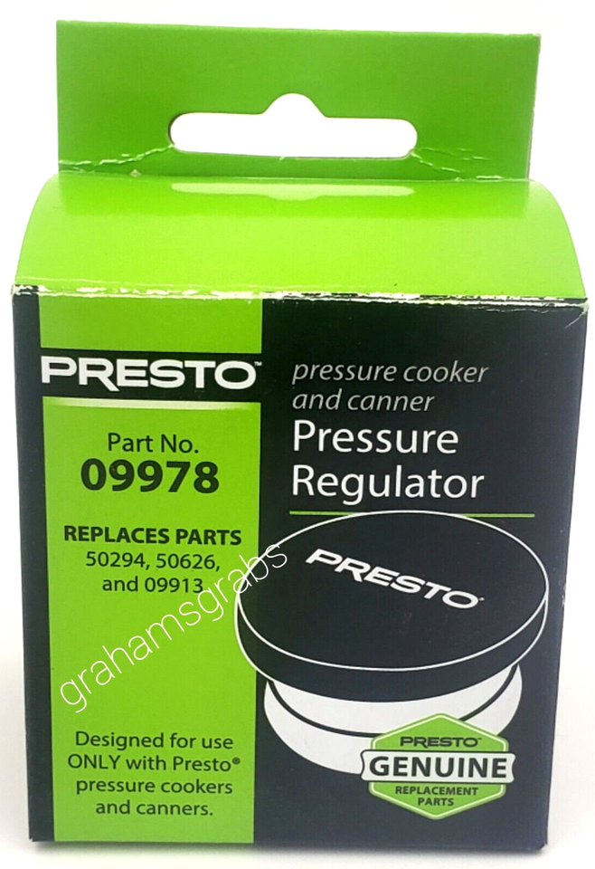 PRESTO 09978 PRESSURE COOKER & CANNER PRESSURE REGULATOR NEW IN BOX | eBay