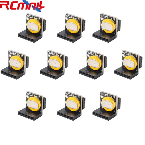 10Pcs DS3231 RTC High Precision Clock Module with Battery for Raspberry ...