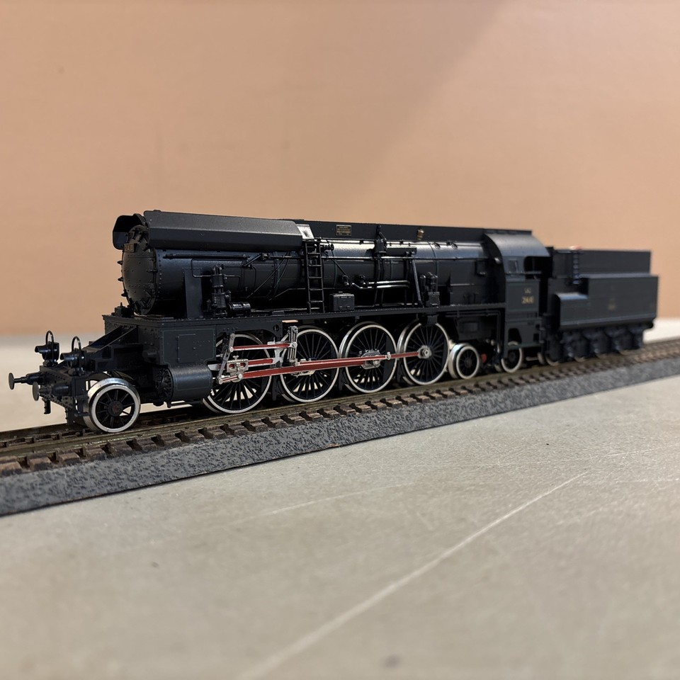HO Liliput 2-8-4 Steam Locomotive #214.10 - Not Tested 3-rail ...