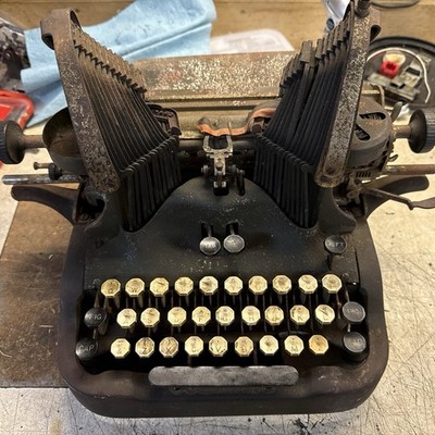 Antique 1900's Oliver No 9 BATWING Visible Typewriter For Parts | eBay