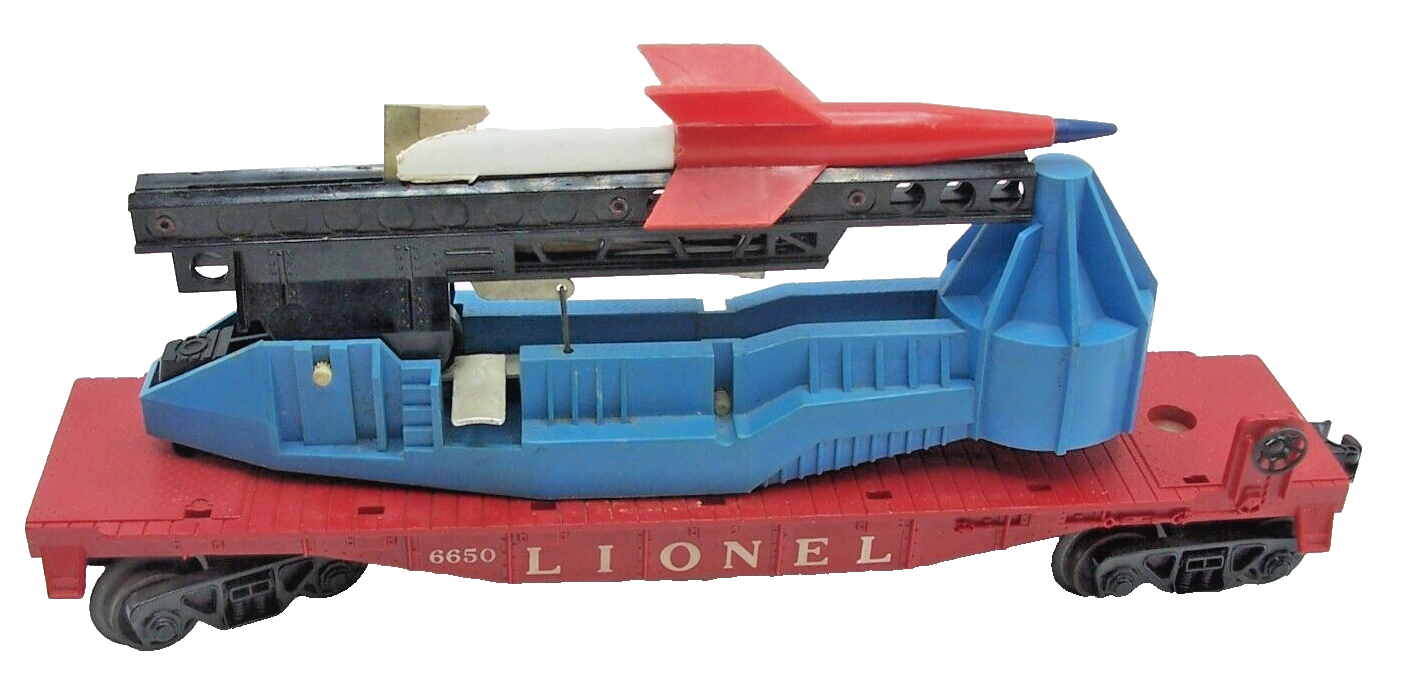 Lionel 6650 IRBM Rocket Launcher Postwar '59-63 O Gauge Tested & Works ...