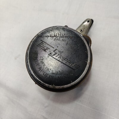 Vtg Perrine Free Stripping Fly Fishing Reel No 80 Fixer Sports Fish Rod ...