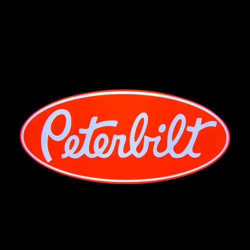 Peterbilt LED Sign / Peterbilt Truck Signs / Garage Trucks Mens Decor ...