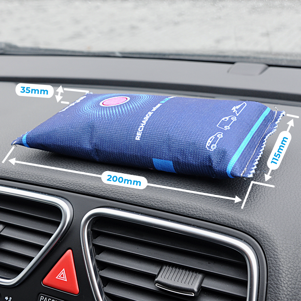 Portable Reusable Car Dehumidifier Bag Silica Gel Moisture Damp ...