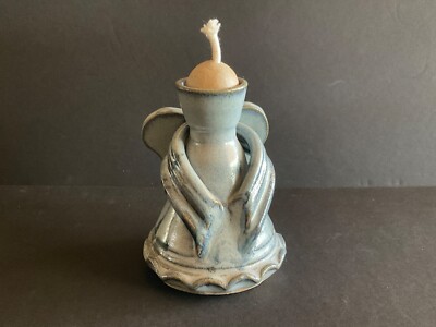 Artist Signed Pottery Angel Oil Diffuser 5 1/4" H 3 3/8" D | eBay