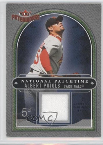 2004 Fleer Patchworks National Patchtime /350 Albert Pujols #NP/AP | eBay