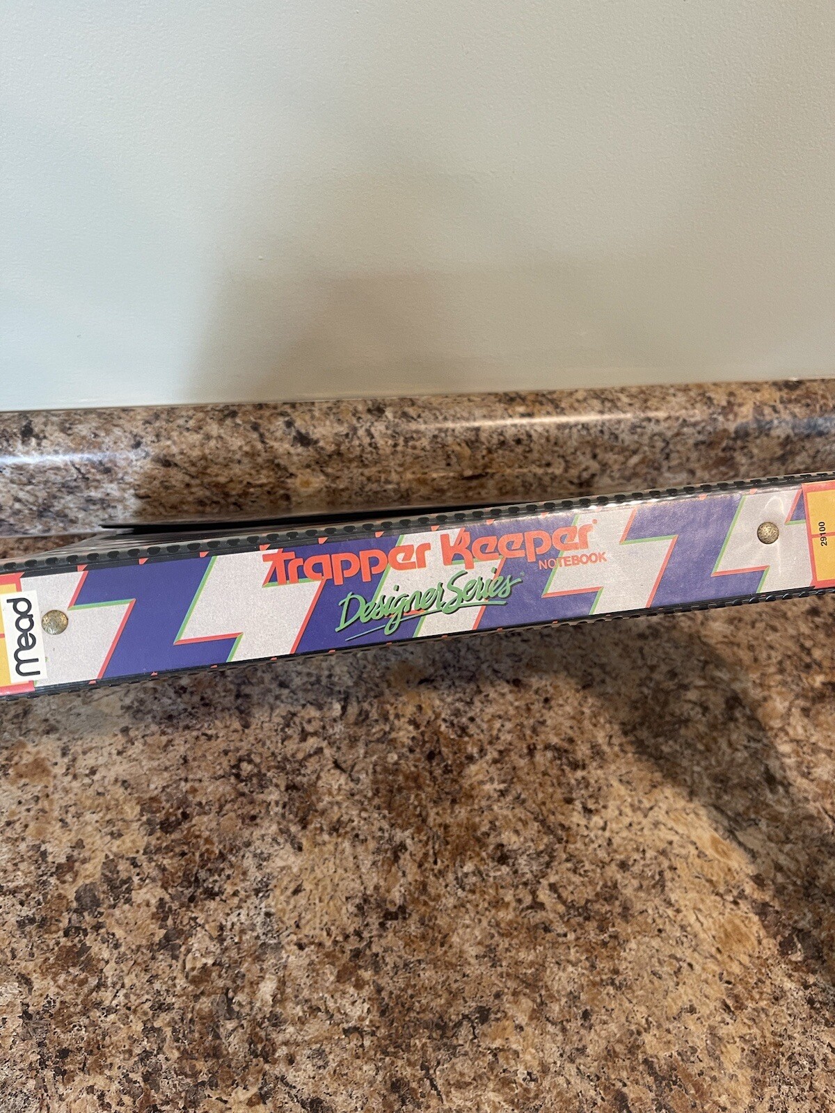 Mead Trapper Keeper DESIGNER Series Vintage Abstract Geometric 3 Ring ...