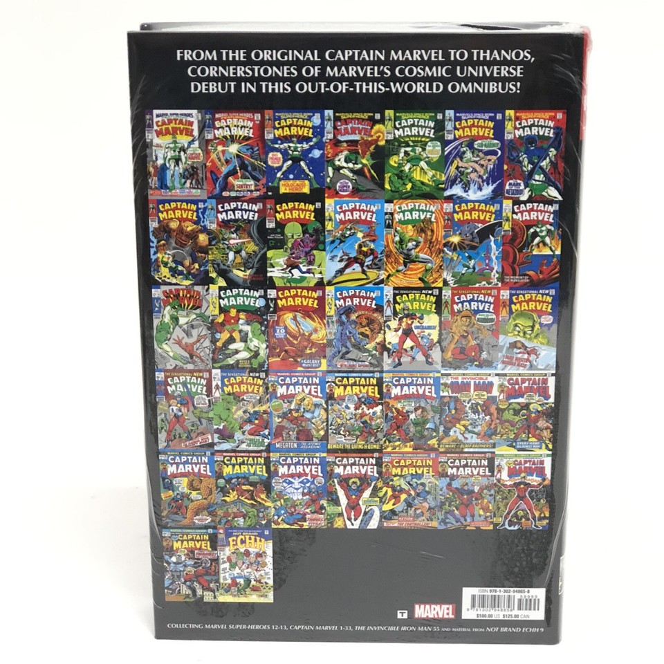 Captain Mar-Vell Omnibus Vol 1 New Marvel Comics HC Hardcover Sealed | eBay