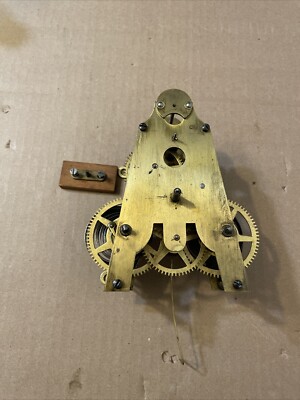 Antique Welch Verdi Long Drop Wall Clock Movement Parts | eBay