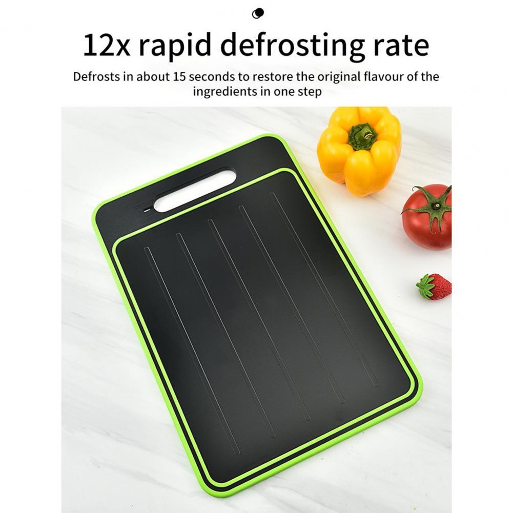 4 in 1 Kitchen Chopping Board Large Square Painted Double Butcher ...