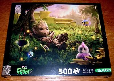 Marvel Guardians of the Galaxy I Am Groot 500 Piece Jigsaw Puzzle NEW ...