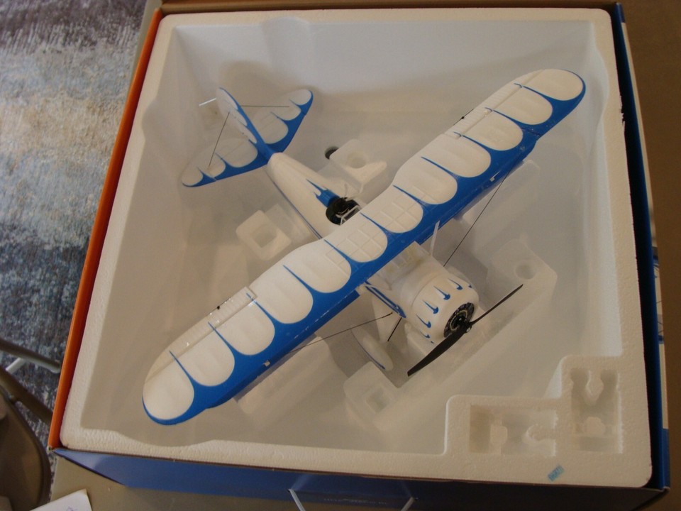 E-flite UMX Waco BL BNF Basic Biplane AS3X® Stabilization RC Airplane ...