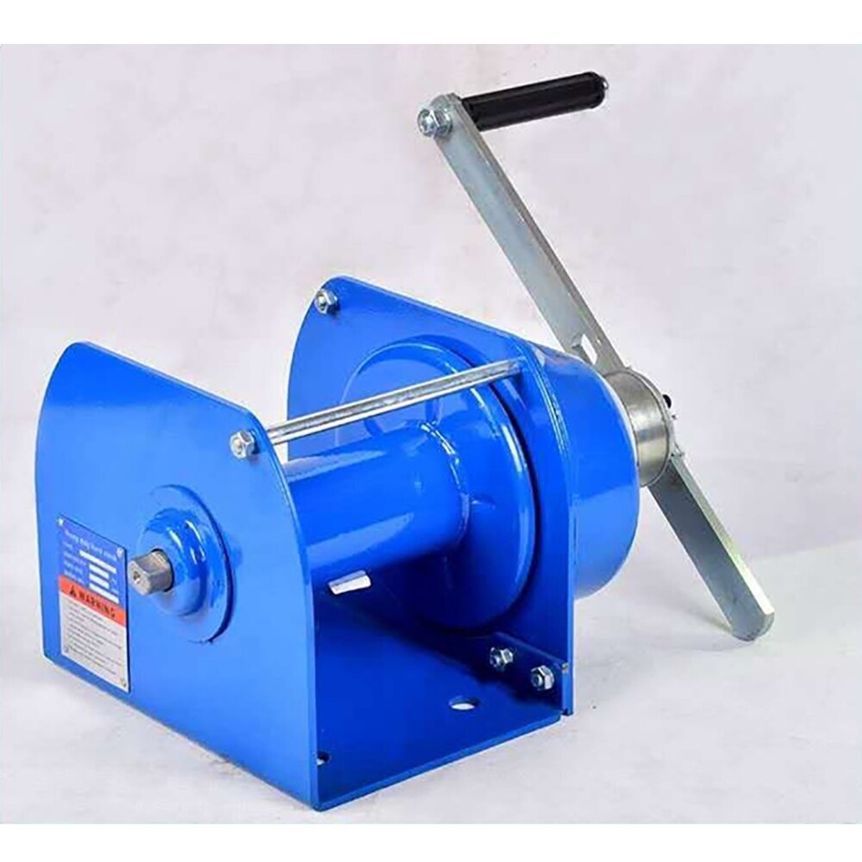 Small hoist Manual winch tractor two-way self-locking heavy-duty winch ...