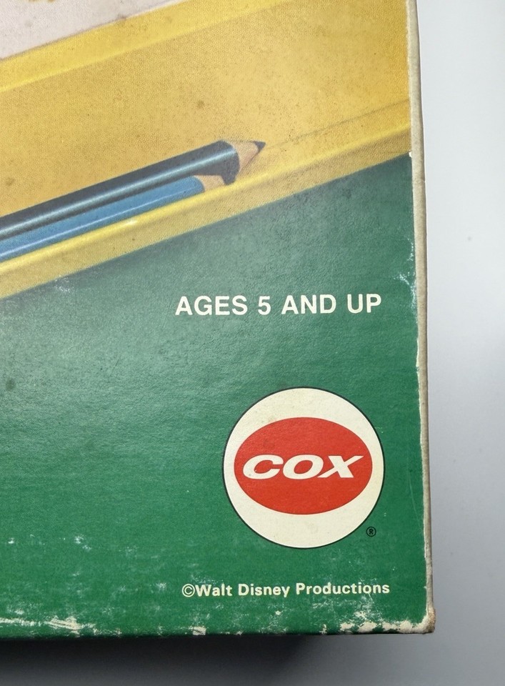 Vintage Cox Disney Mickey Mouse 3D Light-Up Drawing Desk Boxed | eBay