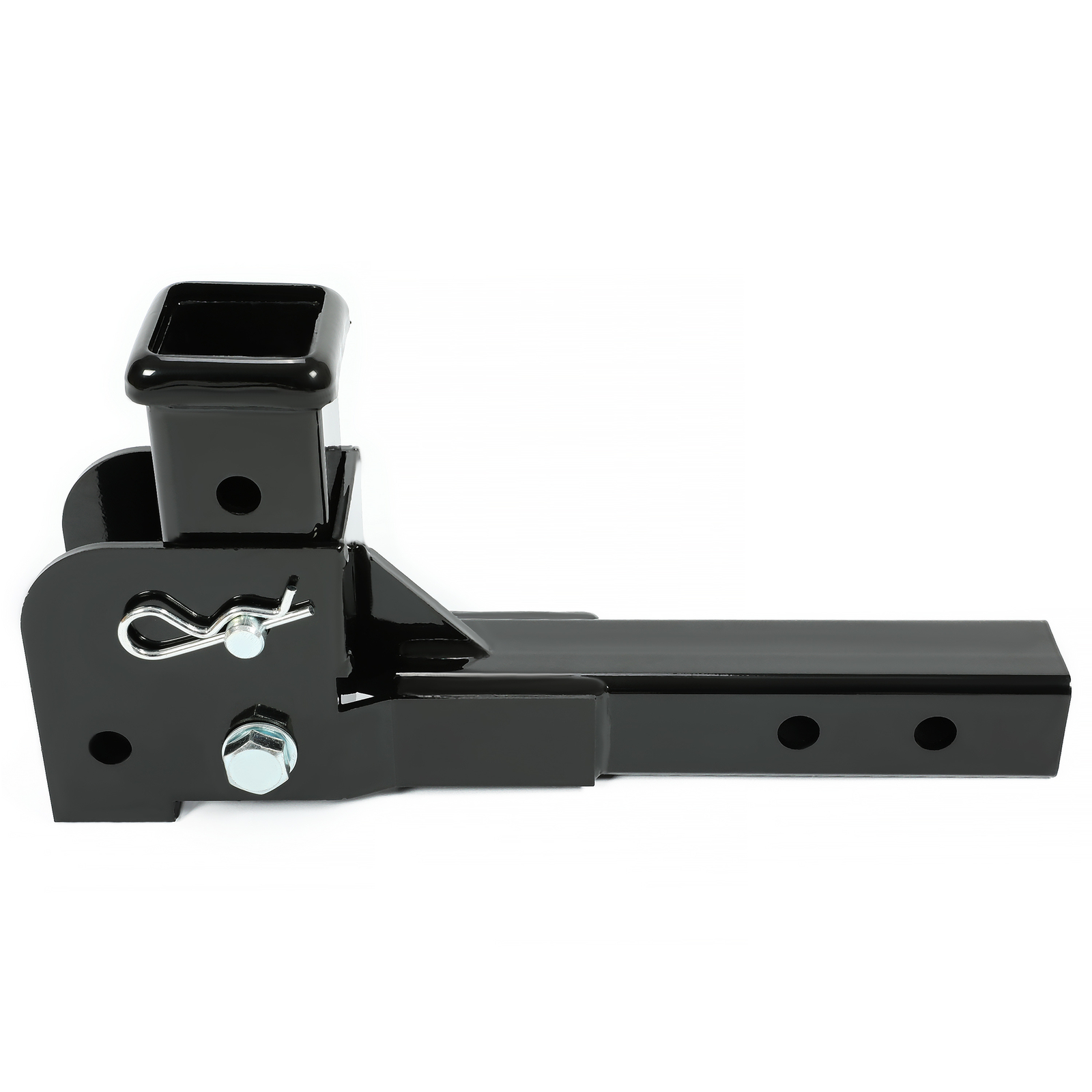 Foldable 2" Trailer Hitch Shank Mount Cargo Wheelchair Carrier Adapter ...