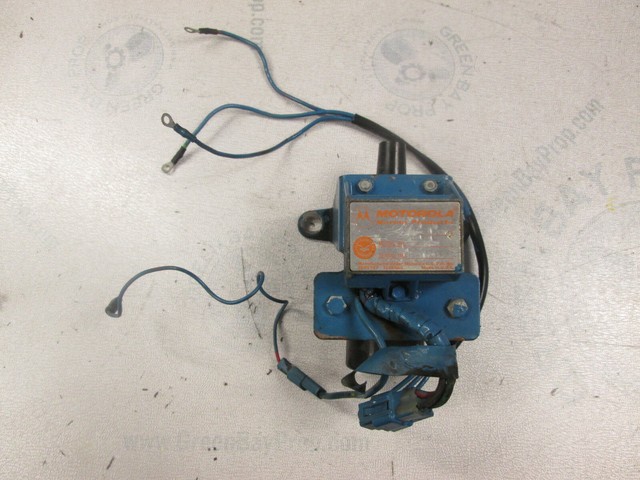 OMC Motorola R2Y1 12v Voltage Regulator Mounting Bracket and Coil for ...